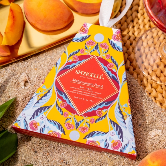 Spongelle | Bath & Body | Spongelle Mediterranean Peach Riviera Body ...